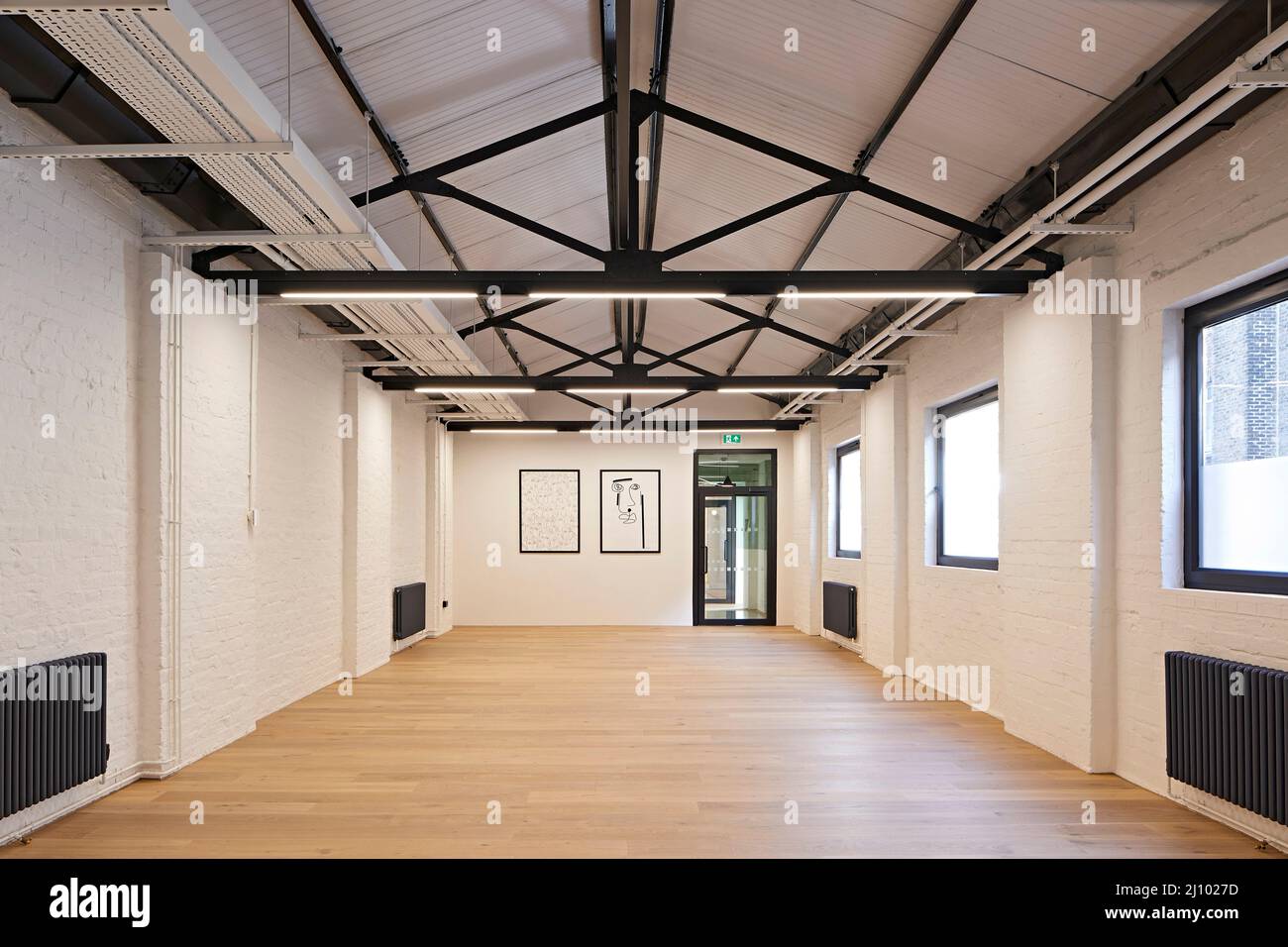 Painted Exposed Ceiling Structure 2023 Called And Said White Painted