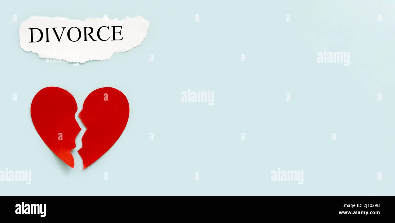 Heart divorce hi-res stock photography and images - Alamy
