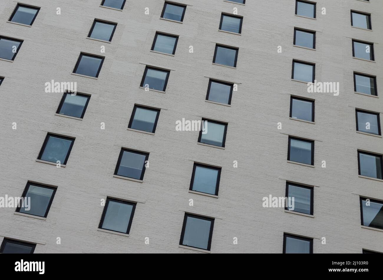 Residential apartment windows Stock Photo - Alamy
