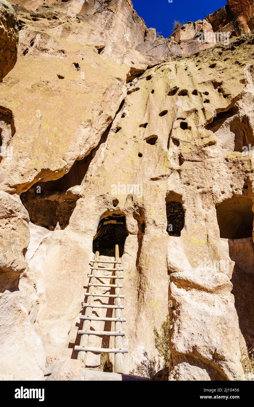 Cavates - natural cavities in the cliff face expanded by ancestral ...