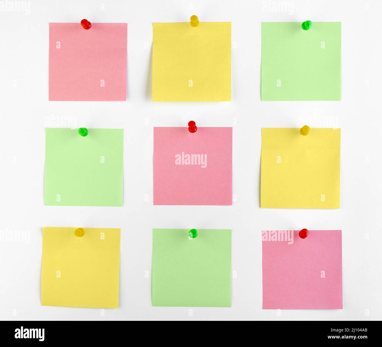 Top view sticky notes collection Stock Photo - Alamy