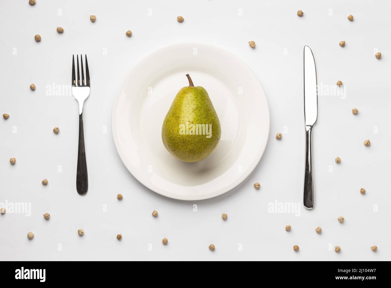 Pear plate hi-res stock photography and images - Alamy