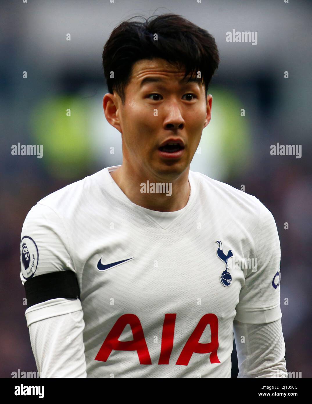LONDON, England - MARCH 20: Tottenham Hotspur's Son Heung-Min during ...