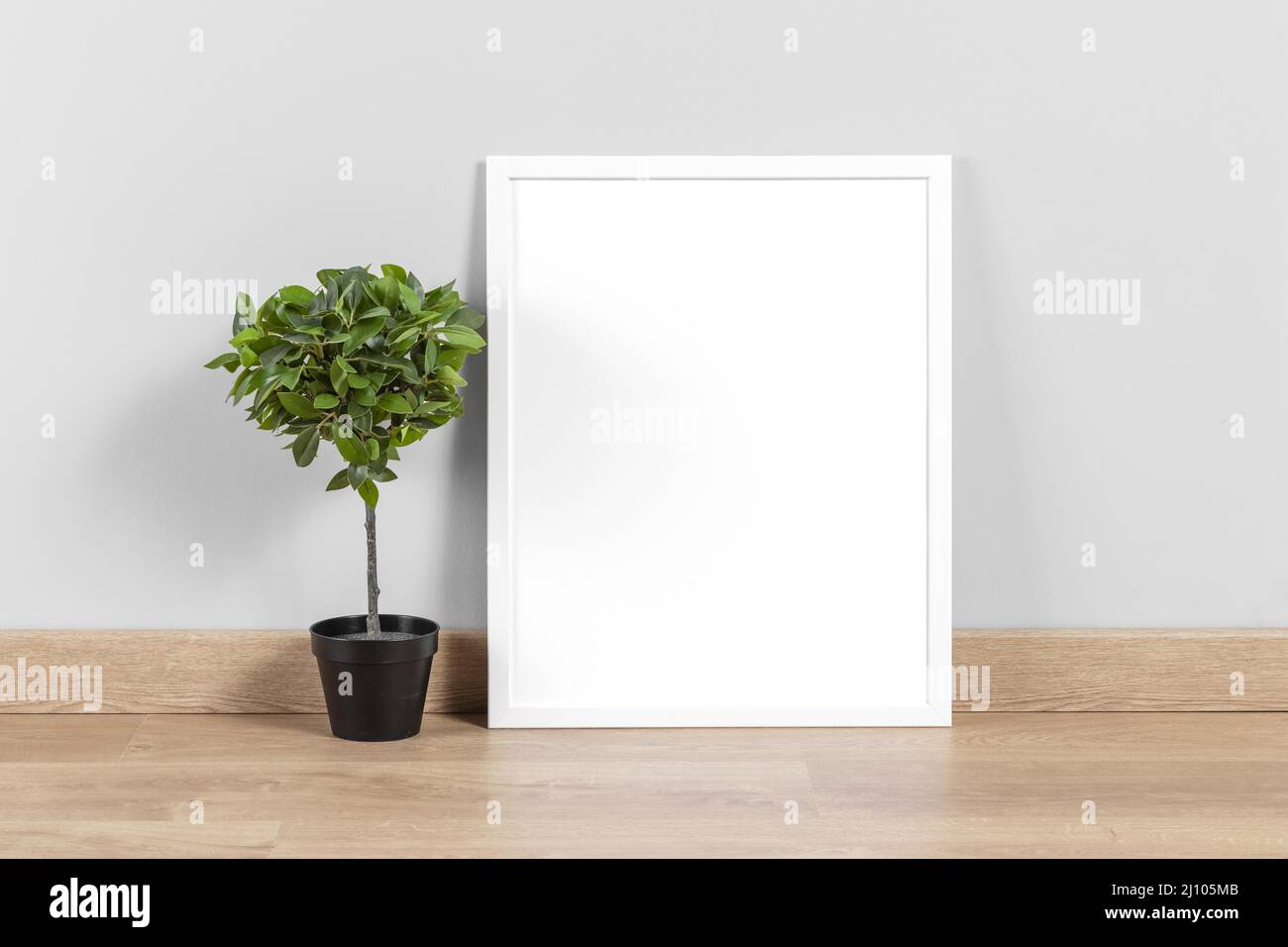 Mock up frame floor Stock Photo - Alamy