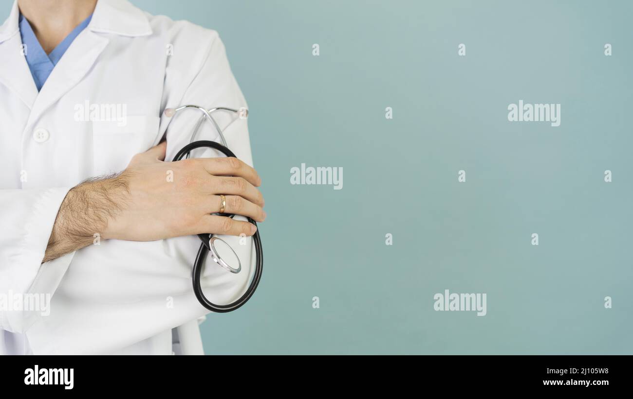 Close up young medic face hi-res stock photography and images - Alamy