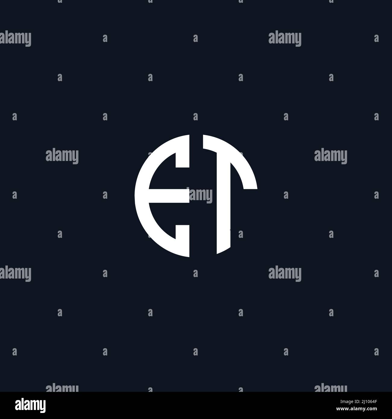 Et money logo Stock Vector Images - Alamy