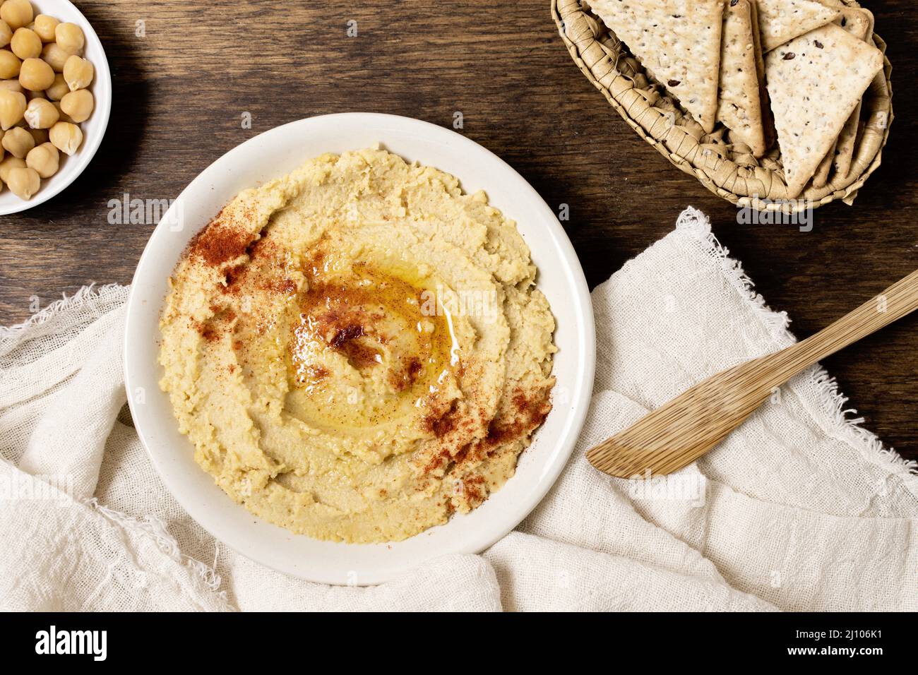 Middle eastern pita chickpeas hi-res stock photography and images - Alamy