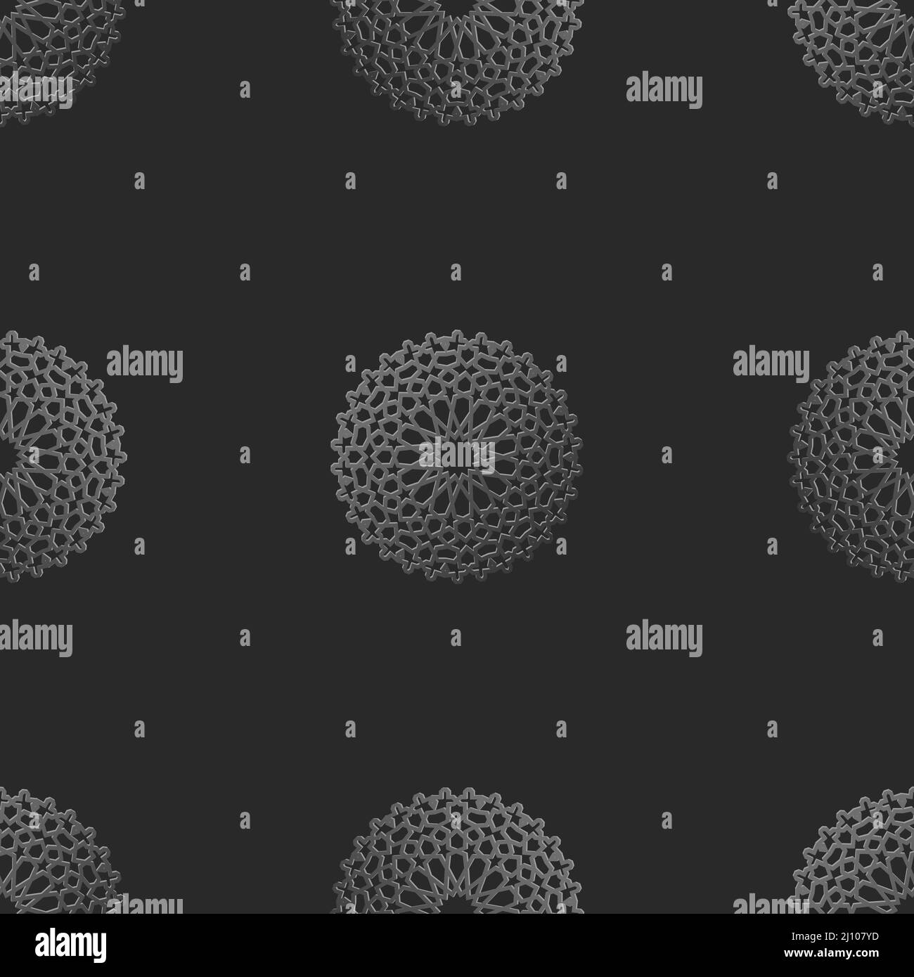 Seamless islamic pattern with radial ornament in moroccan style ...