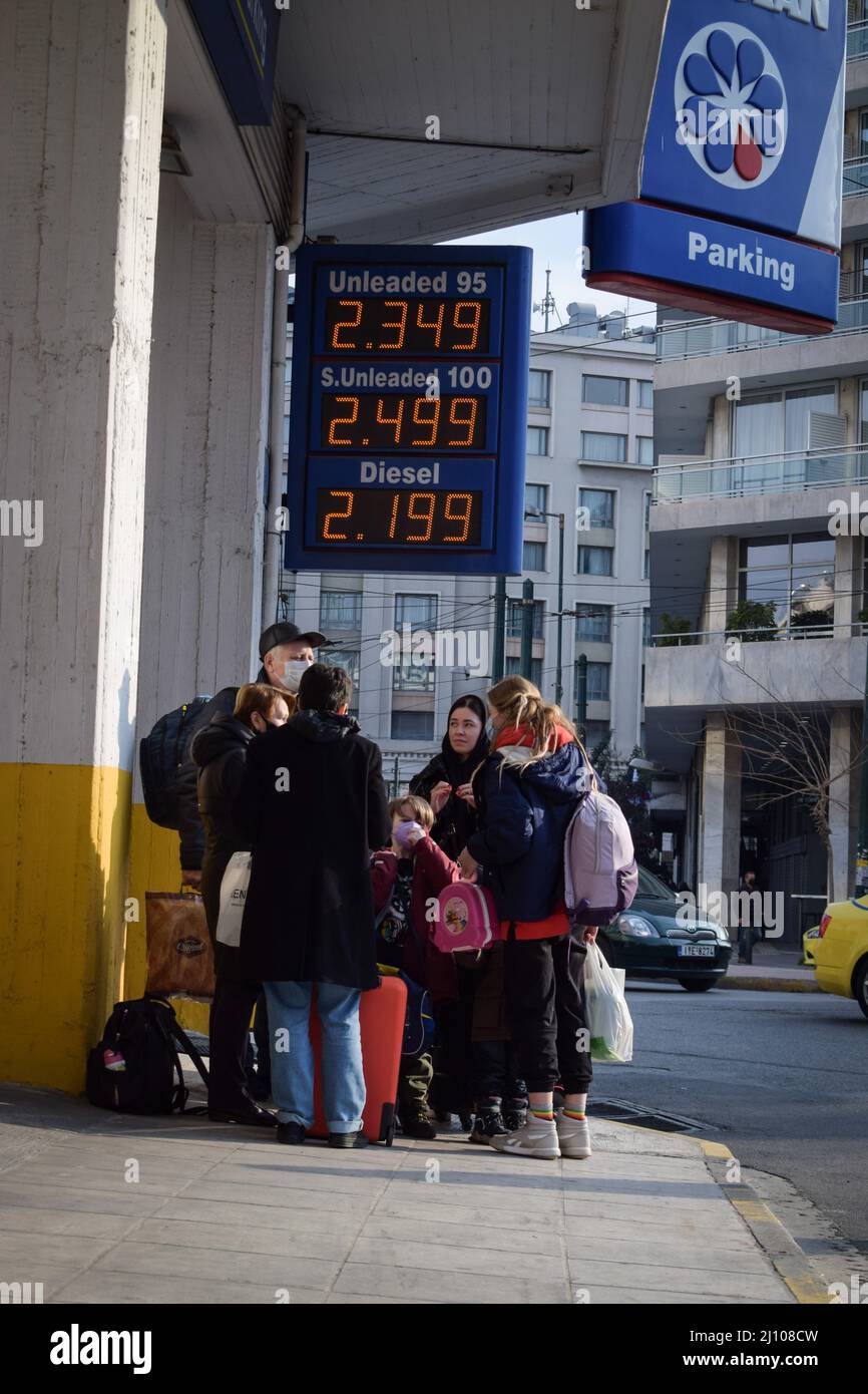 Ukrainian gas station hi-res stock photography and images - Alamy