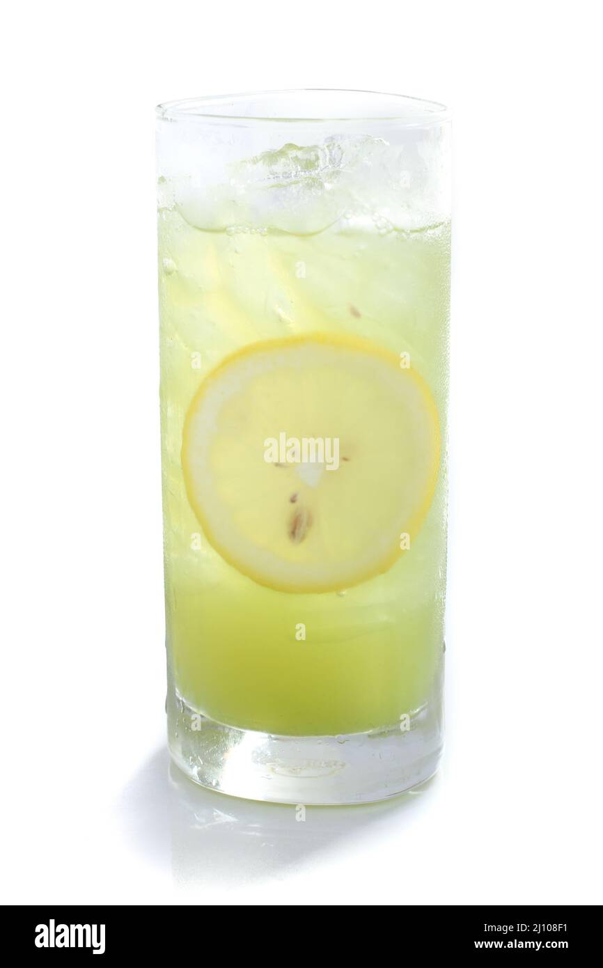 lemon ice soda Stock Photo - Alamy