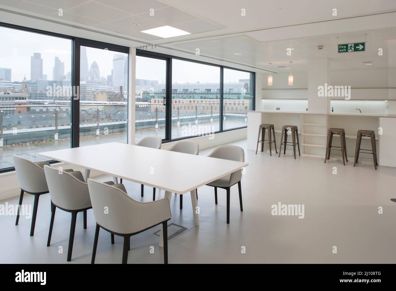 Office kitchen interior breakout hi-res stock photography and images ...
