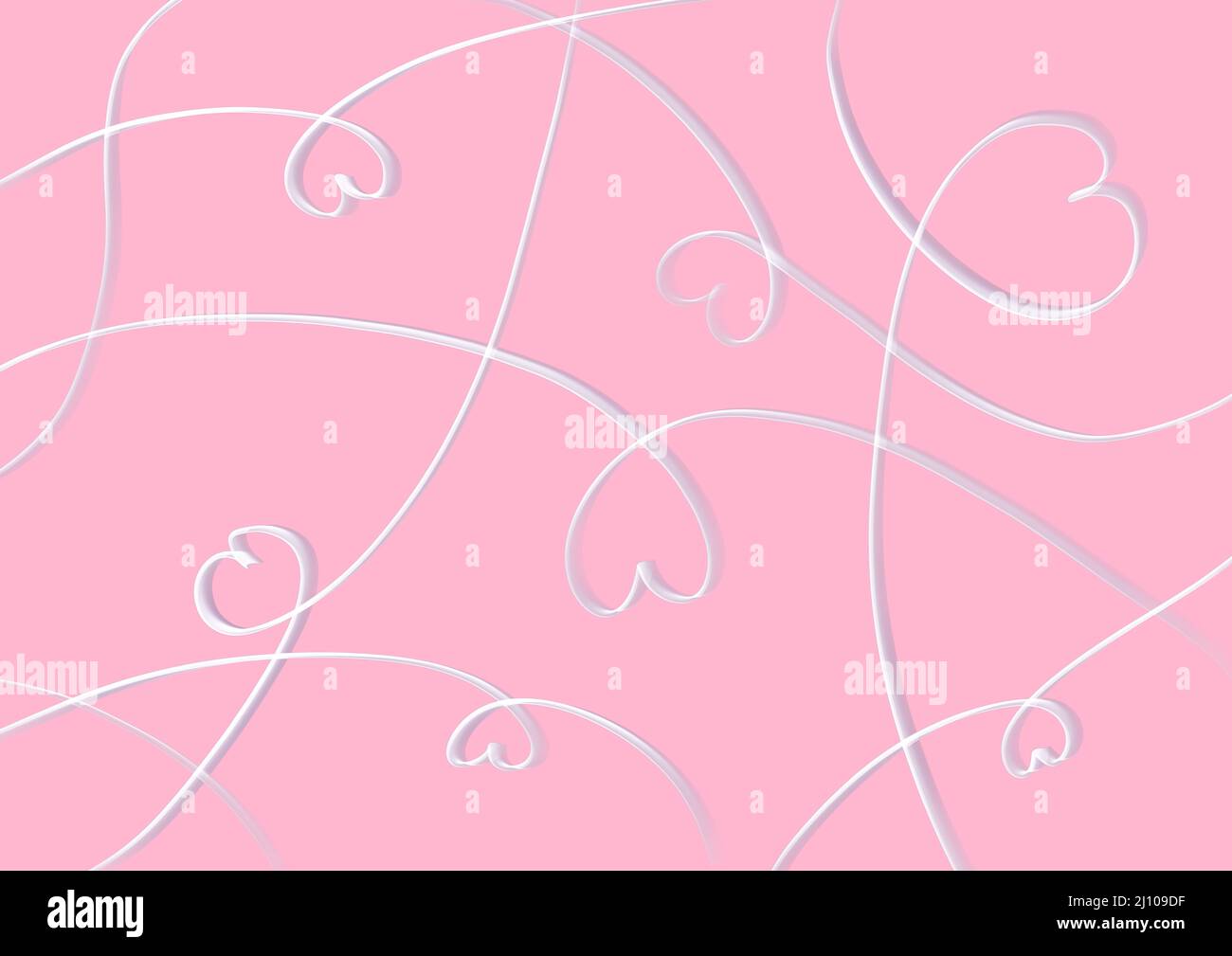 Line Designs Swirls Pink