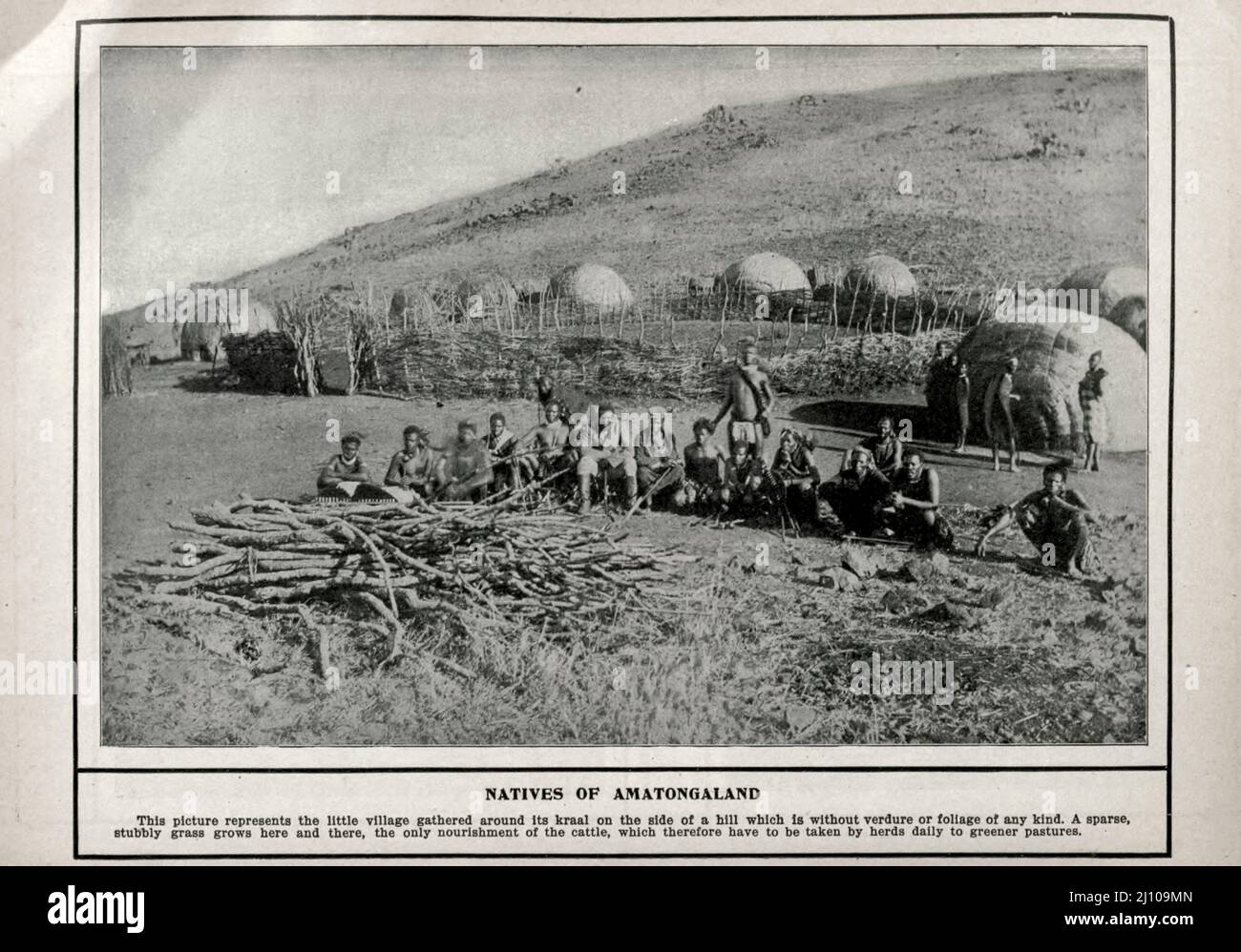 Vintage photo of natives of south africa hi-res stock photography and ...
