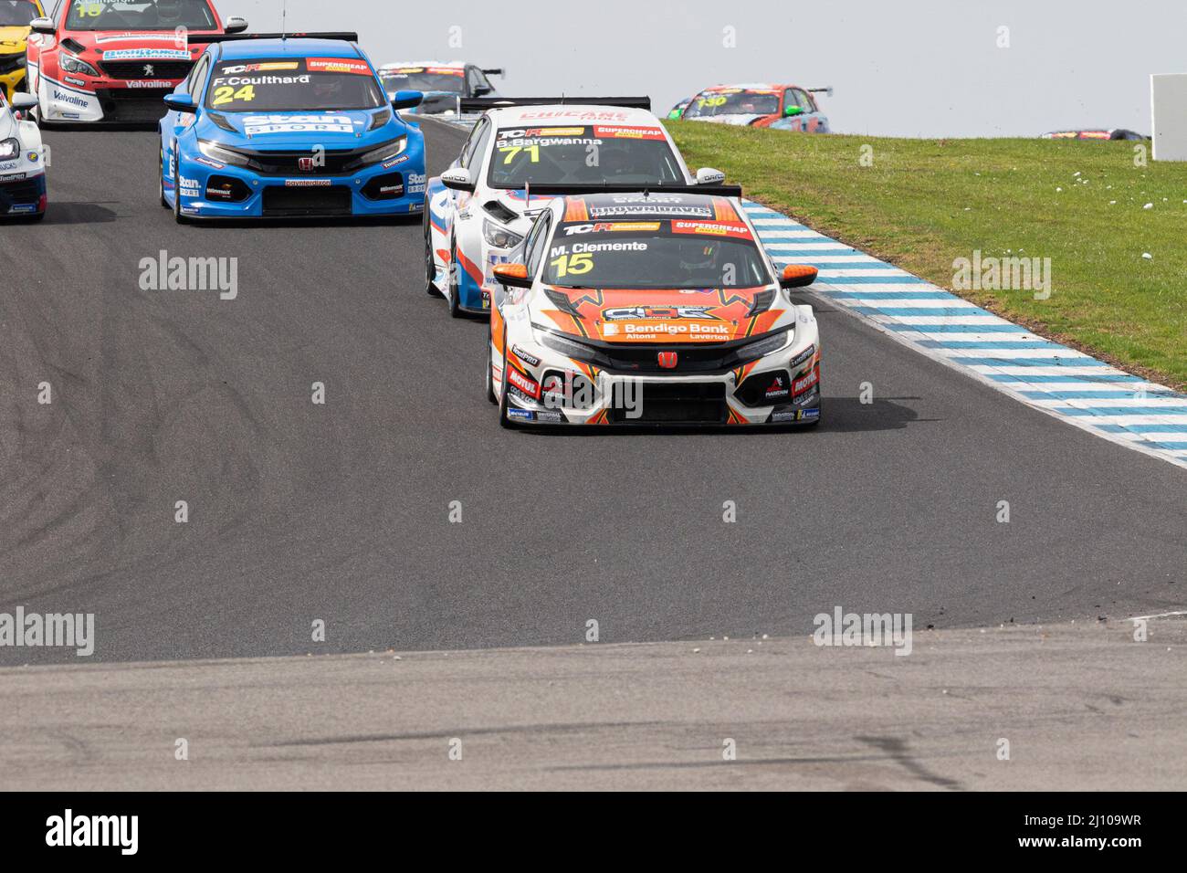 Michael Clemente (#15 Michael Clemente Motorsport Honda Civic Type R ...