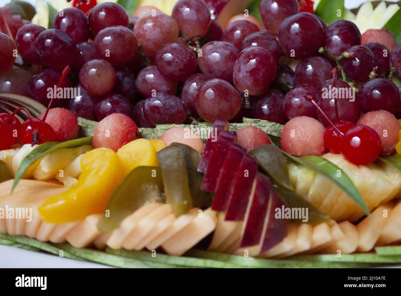 Fruits served in portions source of vitamins Stock Photo - Alamy