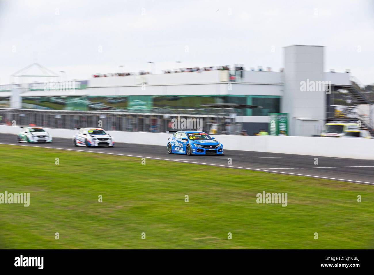 Fabian Coulthard (#24 Stan Sport Wall Racing Honda Civic Type R) during ...
