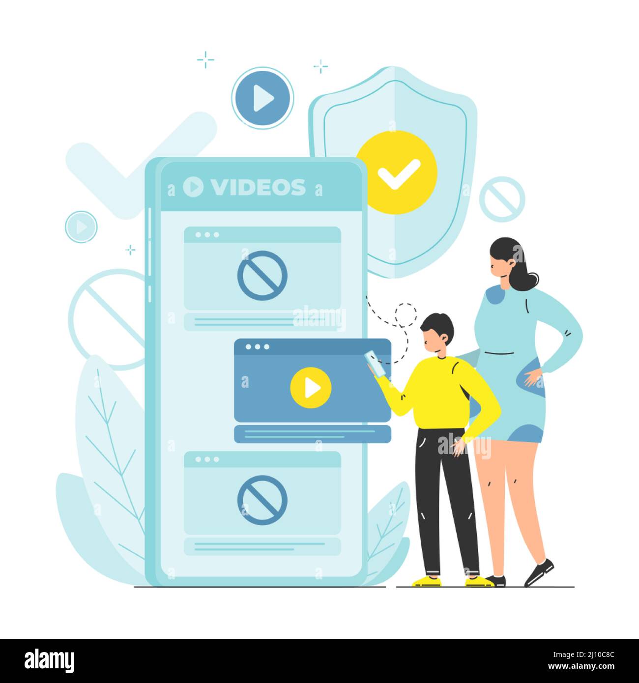 Prohibited content Cut Out Stock Images & Pictures - Alamy