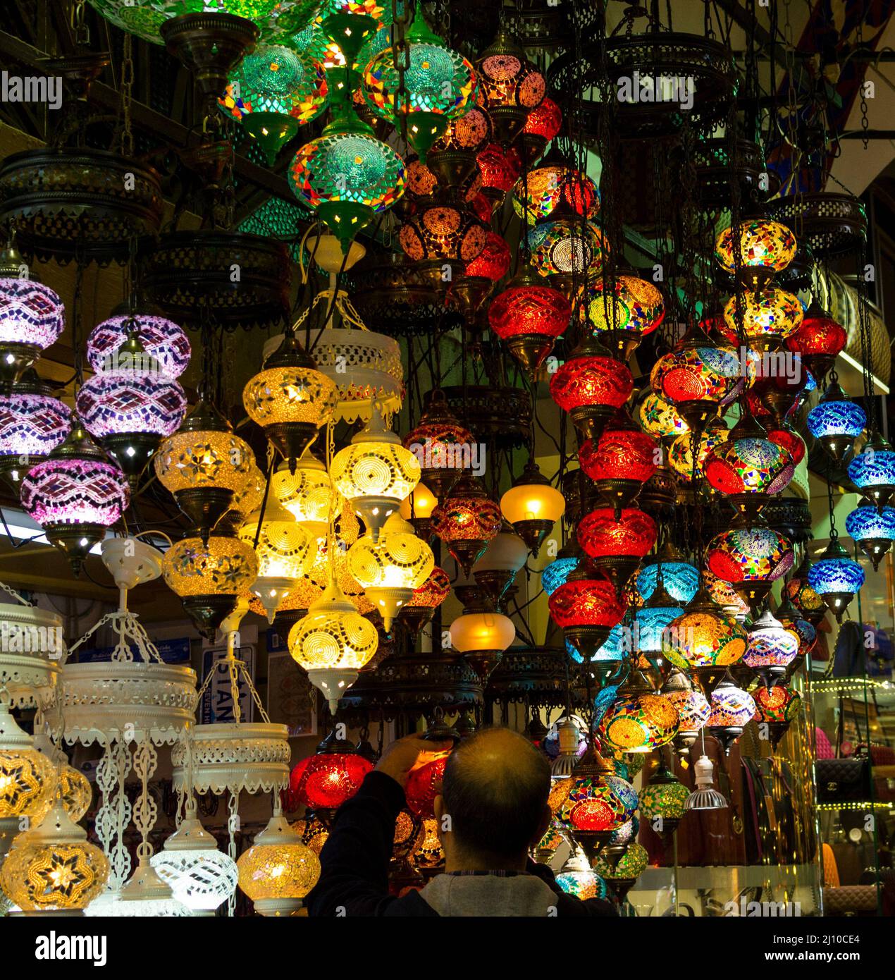 Lamps shop grand bazaar market hi-res stock photography and images - Alamy