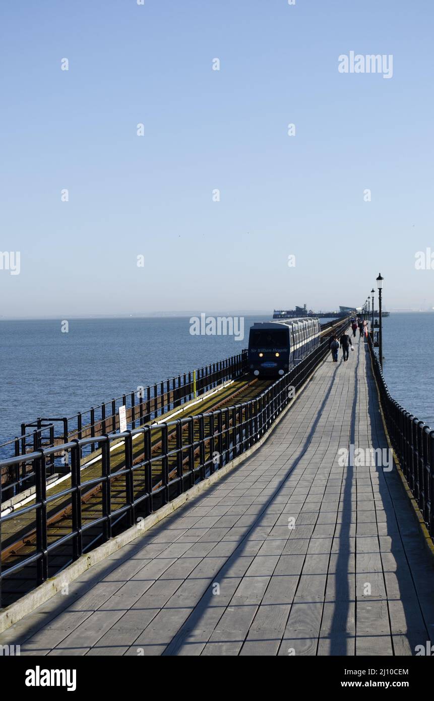 Electric pier train hi-res stock photography and images - Alamy