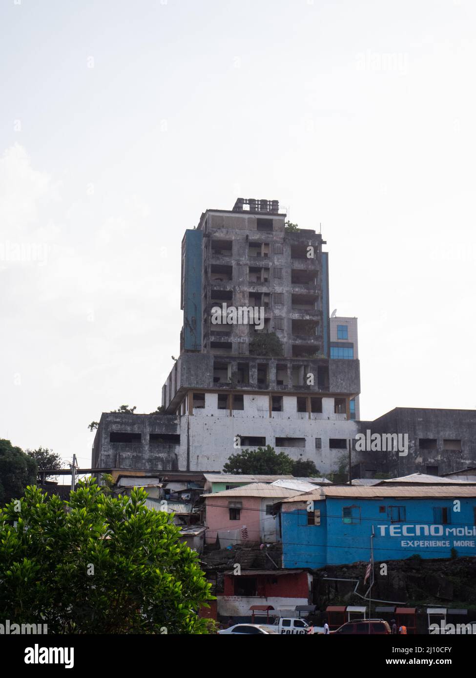 Edward J. Roye Building in Monrovia, Liberia Stock Photo - Alamy