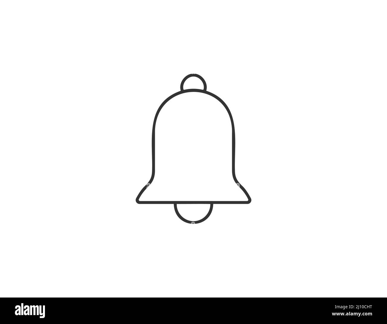 Bell, app, notification, alert icon. Vector illustration Stock Vector ...