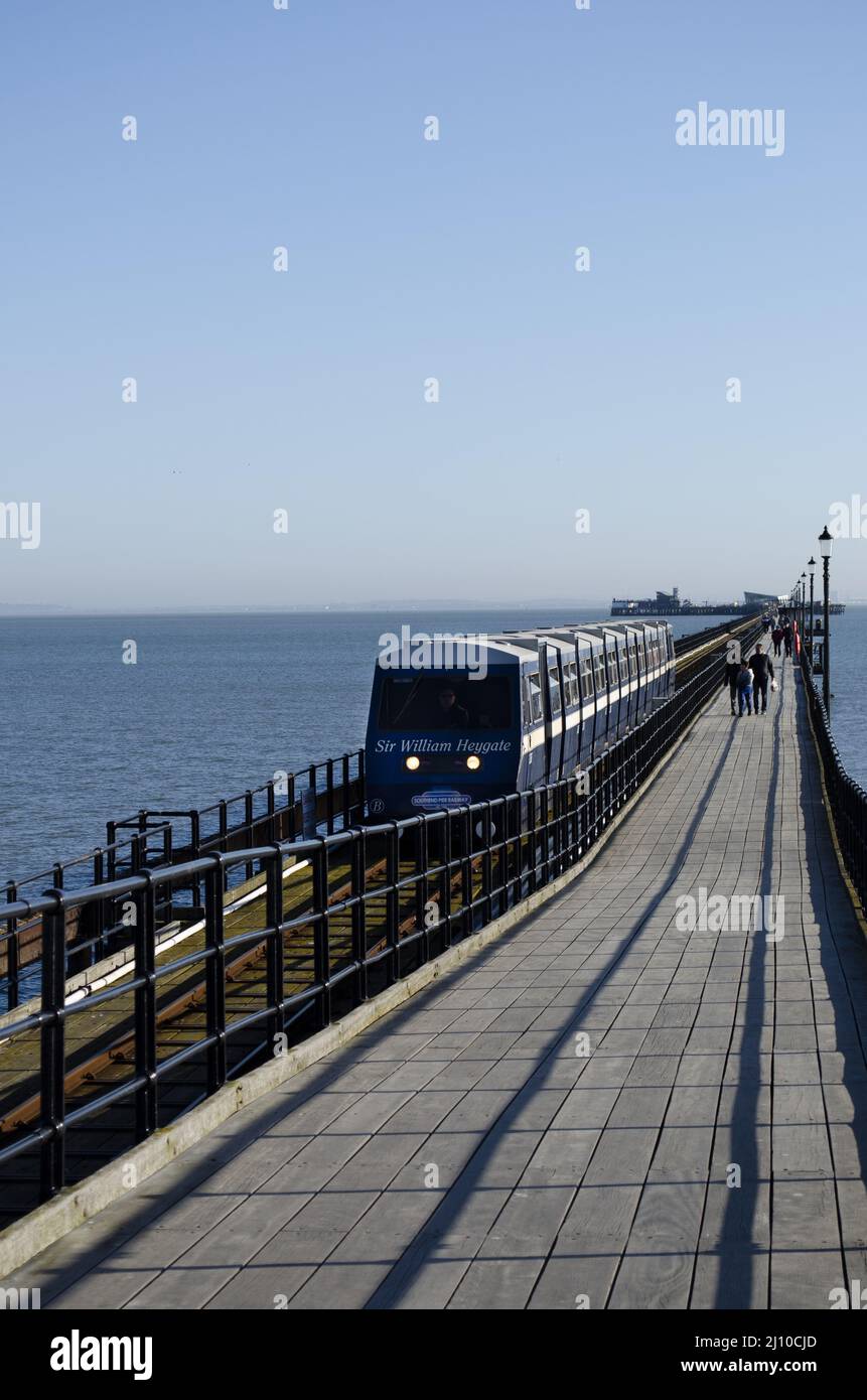 Electric pier train hi-res stock photography and images - Alamy
