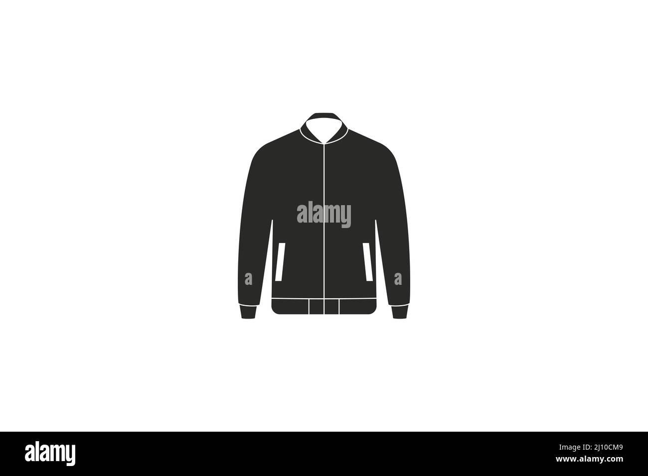 Jacket, clothing, coat icon. Vector illustration. Flat Stock Vector ...