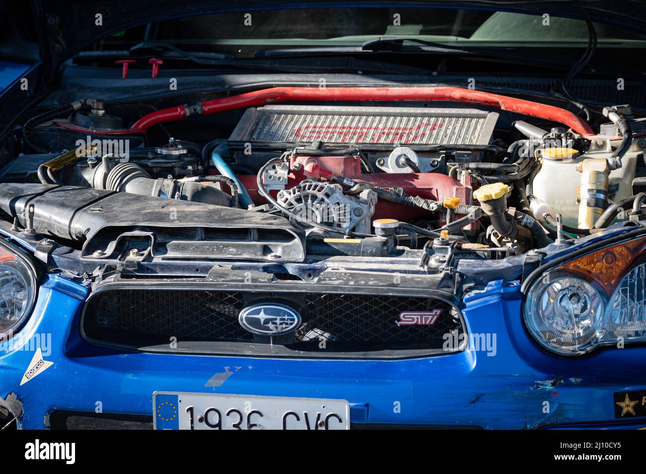 Subaru engine hi-res stock photography and images - Alamy