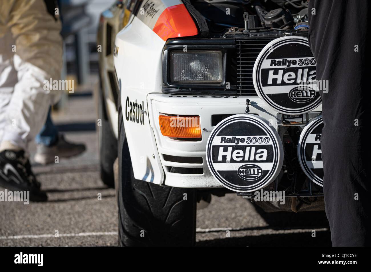Original audi quattro rally car hi-res stock photography and images - Alamy