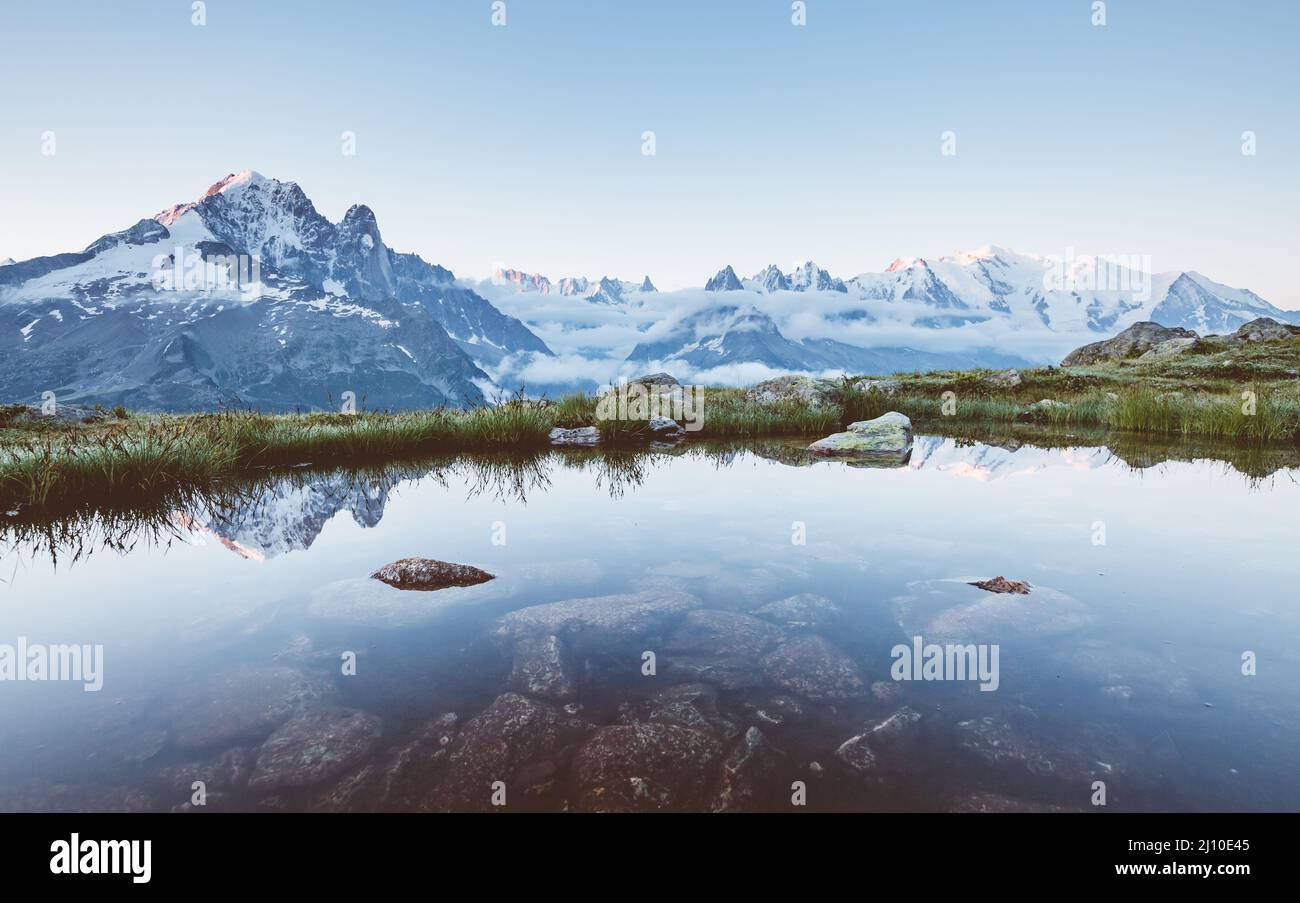 Aiguilles rouges national nature reserve hi-res stock photography and ...