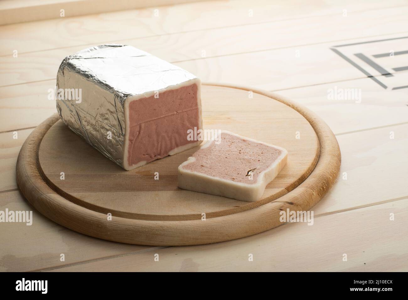 Liver cheese with egg hi-res stock photography and images - Alamy