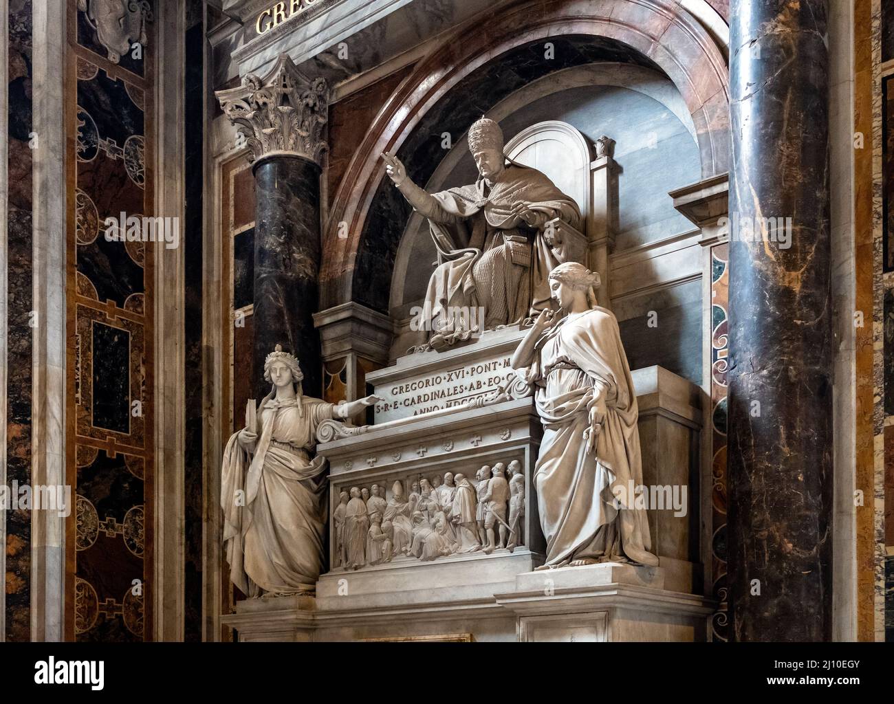 Gregory xvi tomb hi-res stock photography and images - Alamy