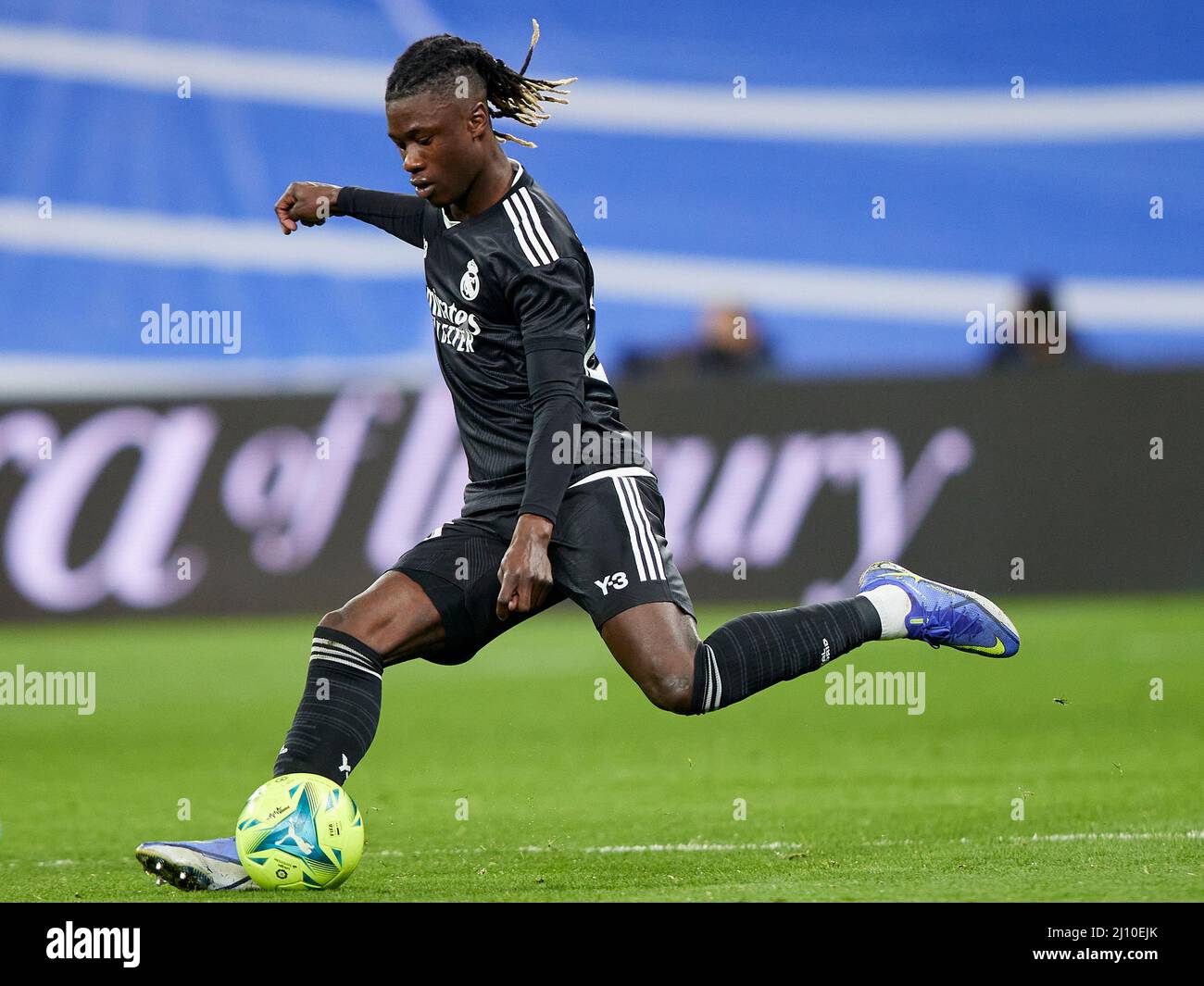 Eduardo Camavinga of Real Madrid during the La Liga match between Real ...