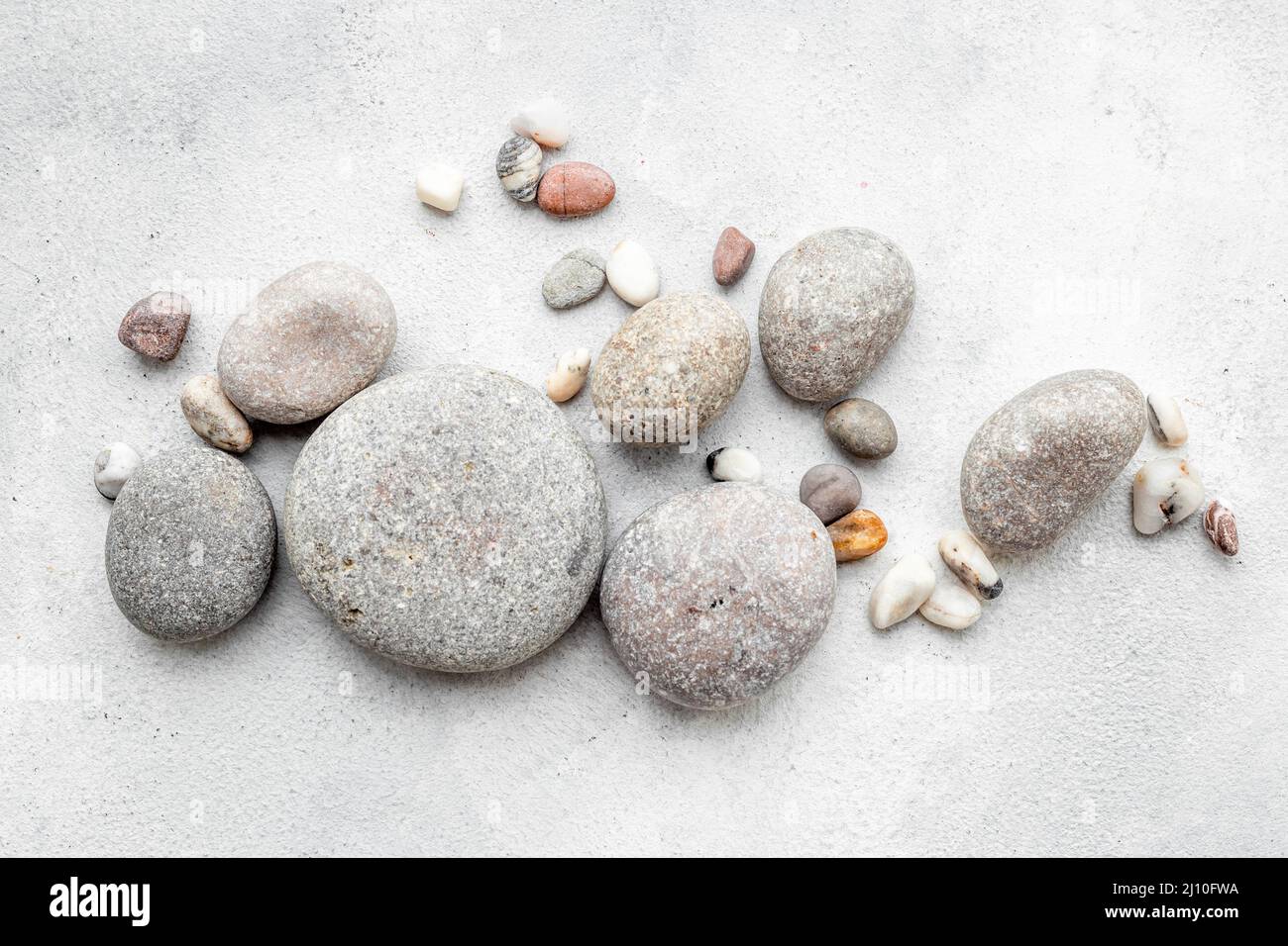 Set of natural mineral stones. Rocks background Stock Photo - Alamy