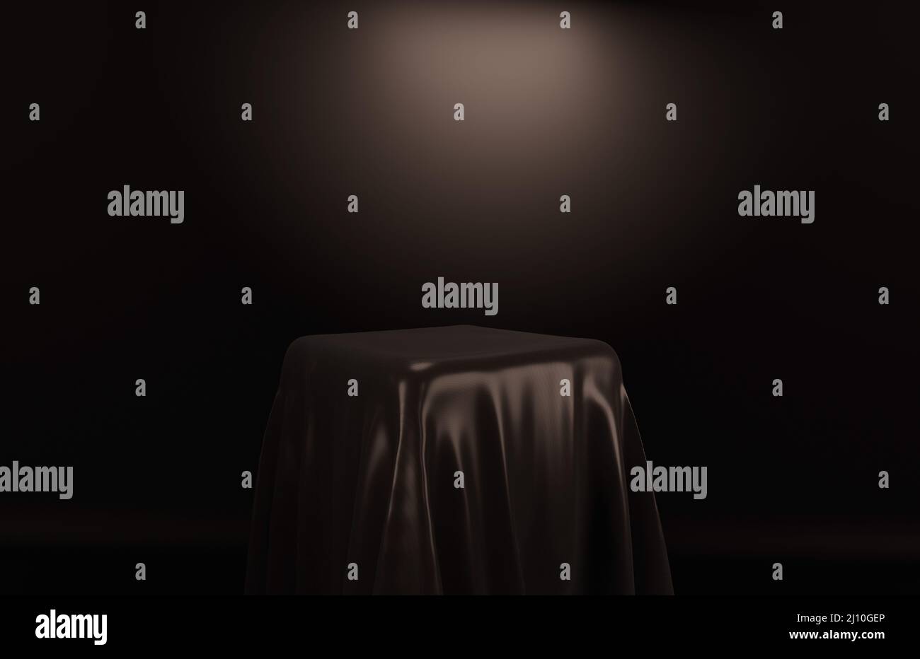 Minimal Podium With Cloth Dimmed Background Reddish Brown Colors ...