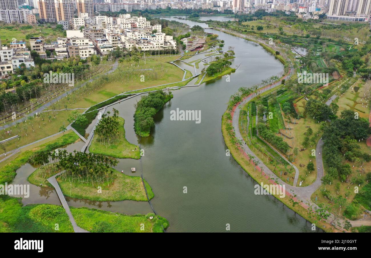 Haikou china meishe river hi-res stock photography and images - Alamy