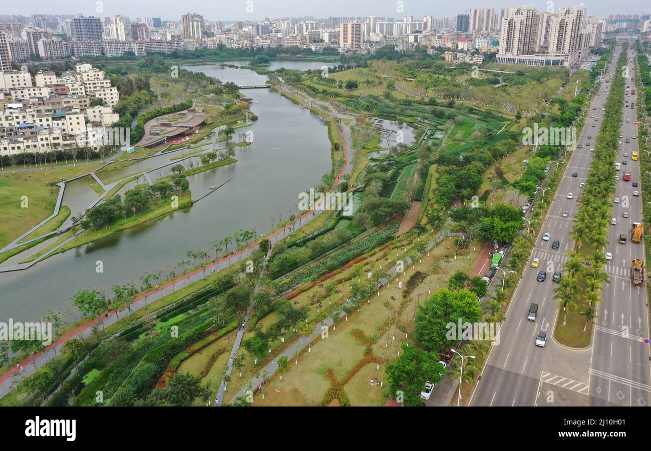 Haikou china meishe river hi-res stock photography and images - Alamy
