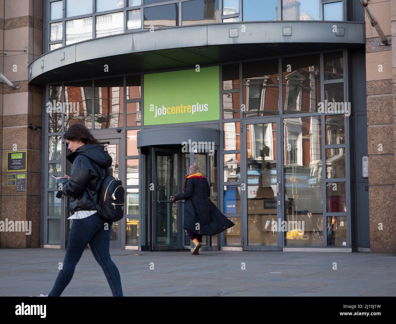 Hammersmith London, branch of Job centre plus Stock Photo - Alamy