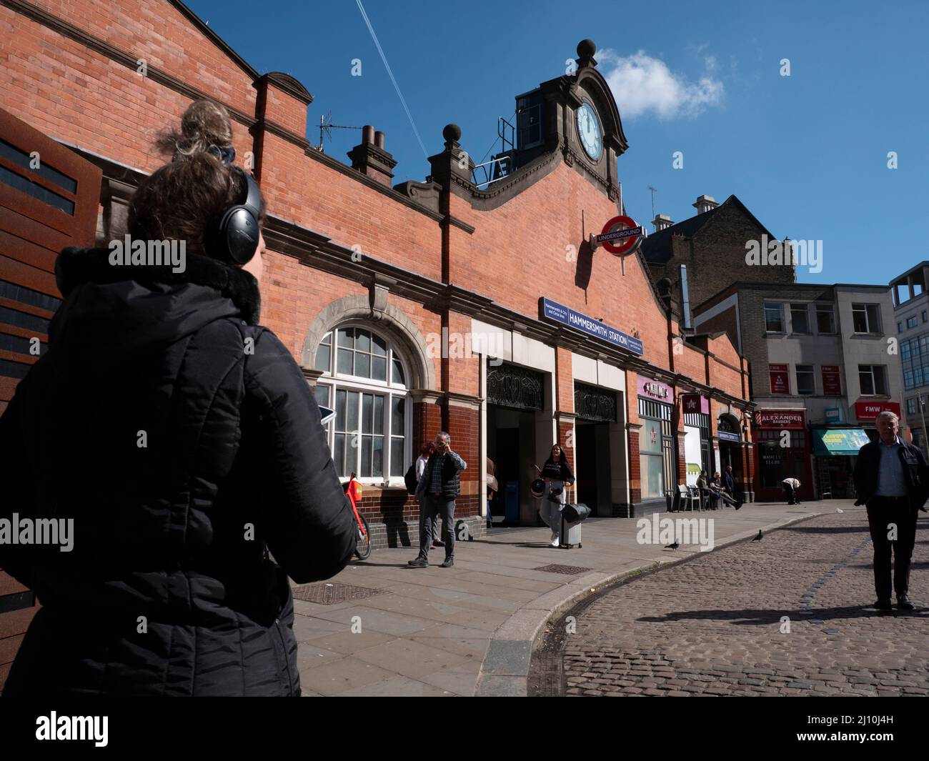 Hammersmith station hi-res stock photography and images - Alamy