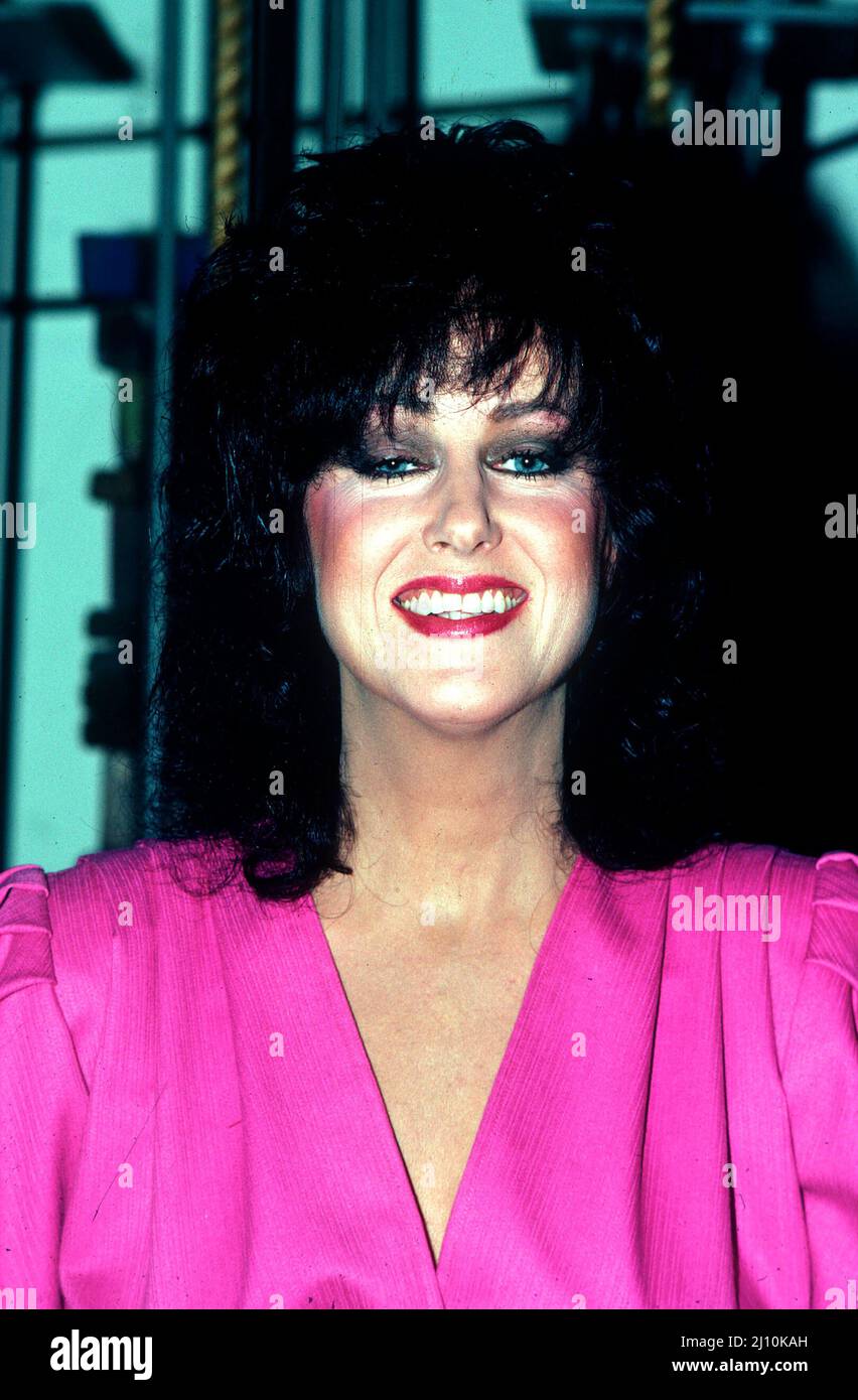 Grace Slick photographed Backstage at Solid Gold, 1983 Credit: Ron ...
