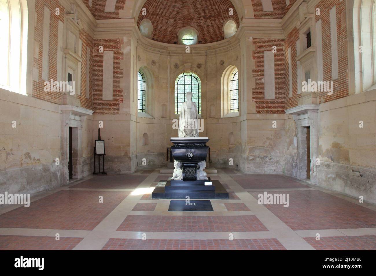tomb of diane de poitiers in a renaissance chapel in anet in france ...