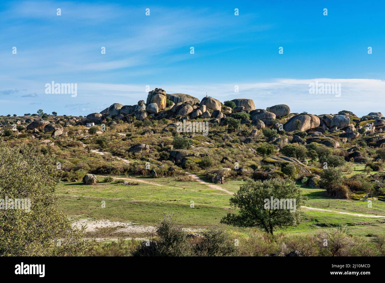 Los Barruecos Natural Monument, Malpartida de Caceres, Extremadura in ...