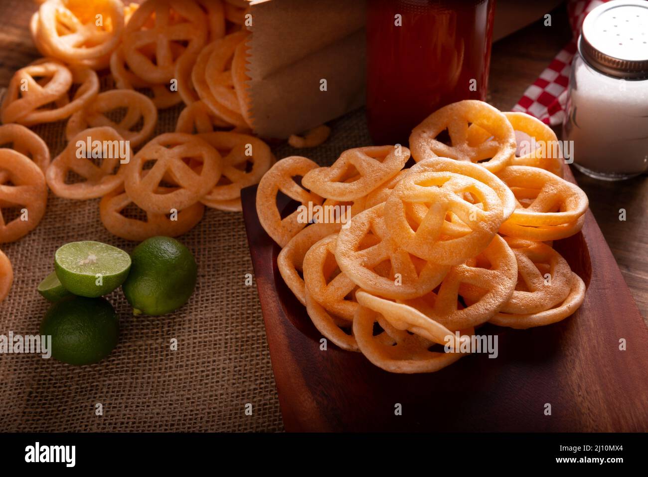 Chicharrones de Harina. Also known as duros, duritos, Mexican wagon ...