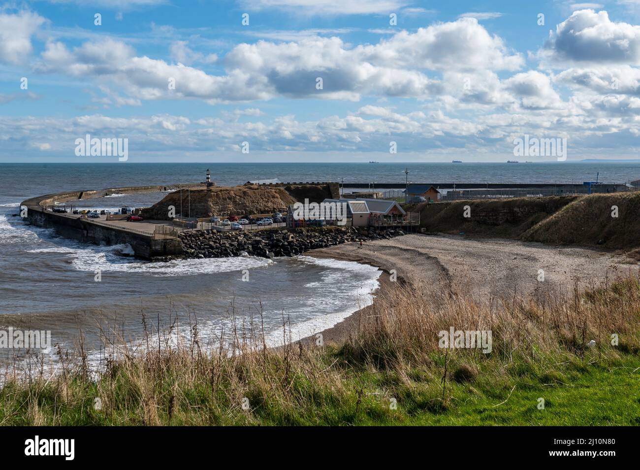Seaham pier hi-res stock photography and images - Alamy