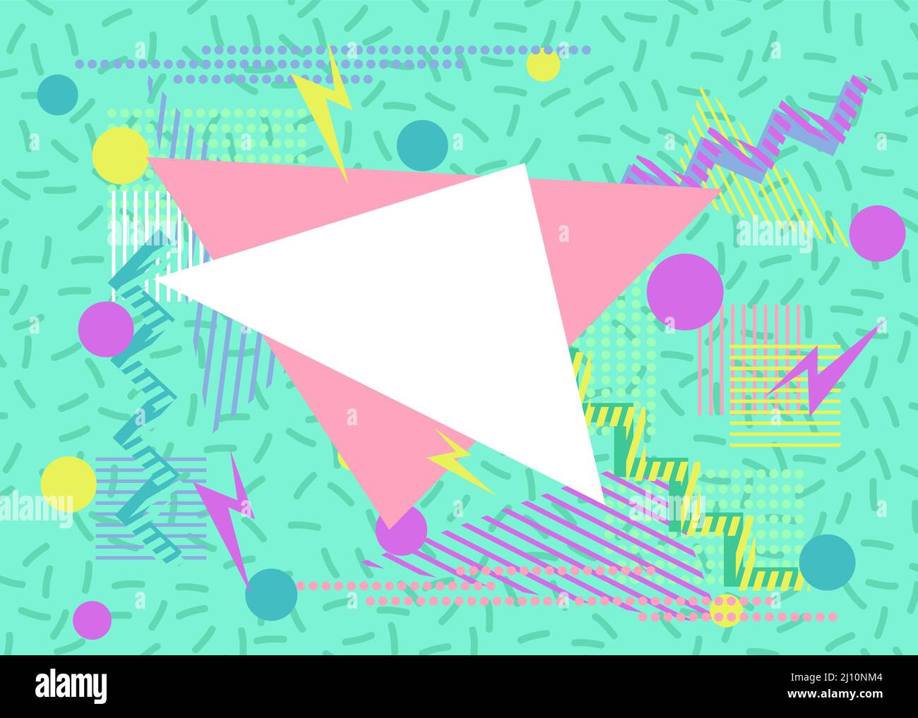 90's style retro texture illustrations. Vector for banners, cards ...