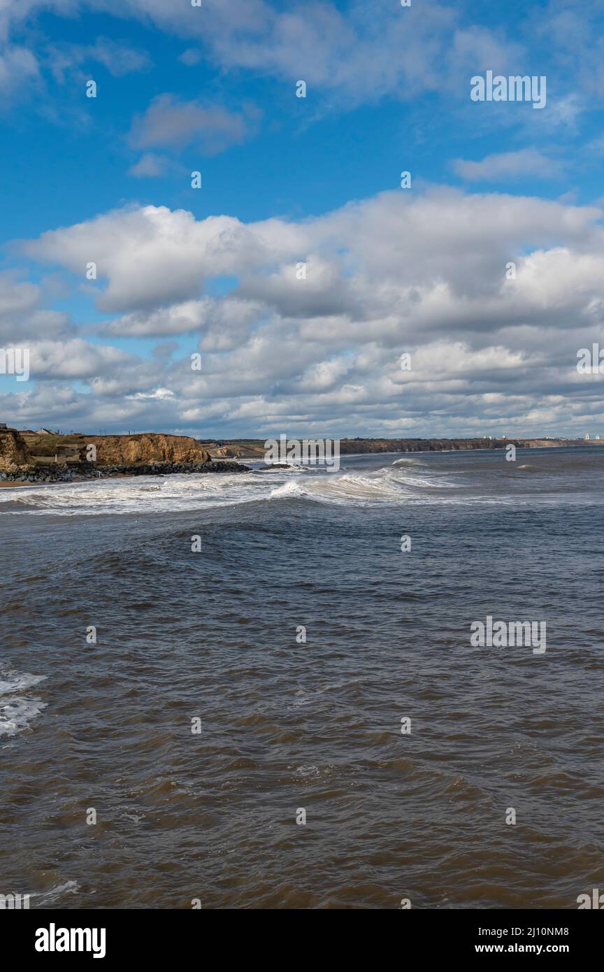 Seaham beach coastline hi-res stock photography and images - Alamy