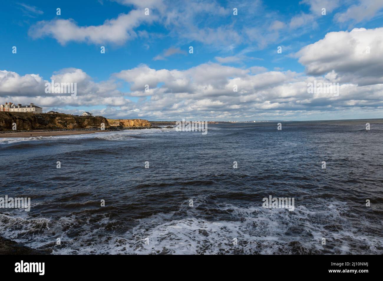 Seaham beach coastline hi-res stock photography and images - Alamy
