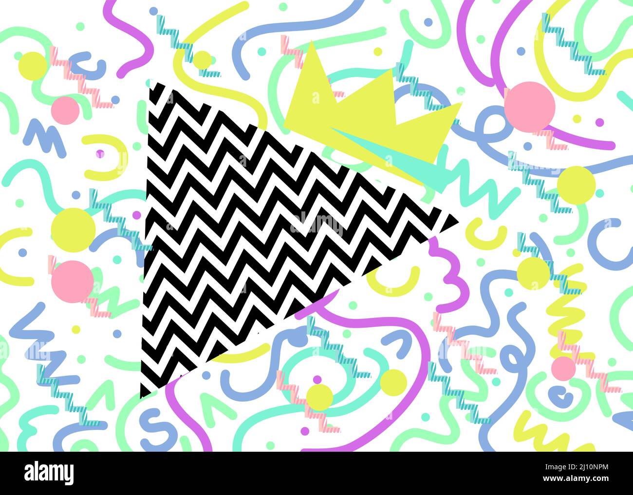 90's style retro texture illustrations. Vector for banners, cards ...