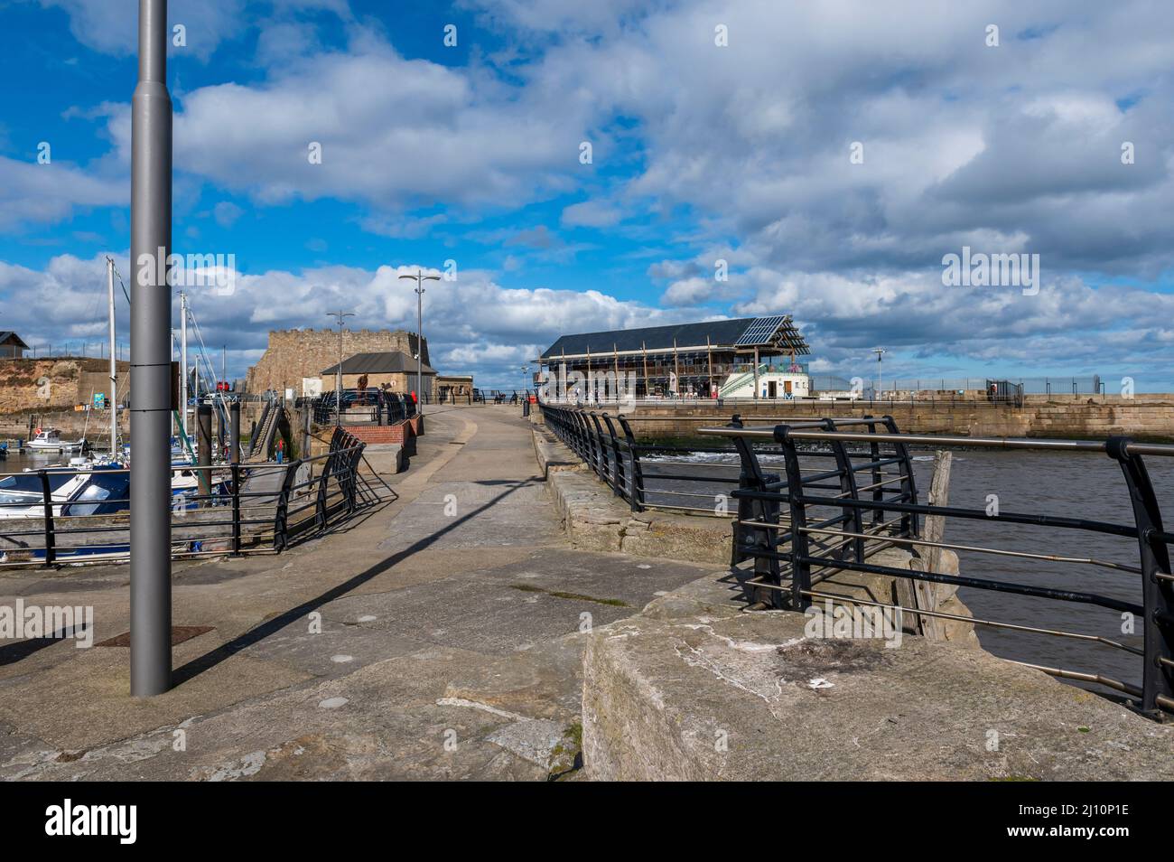 Seaham Harbour Marina Stock Photo - Alamy