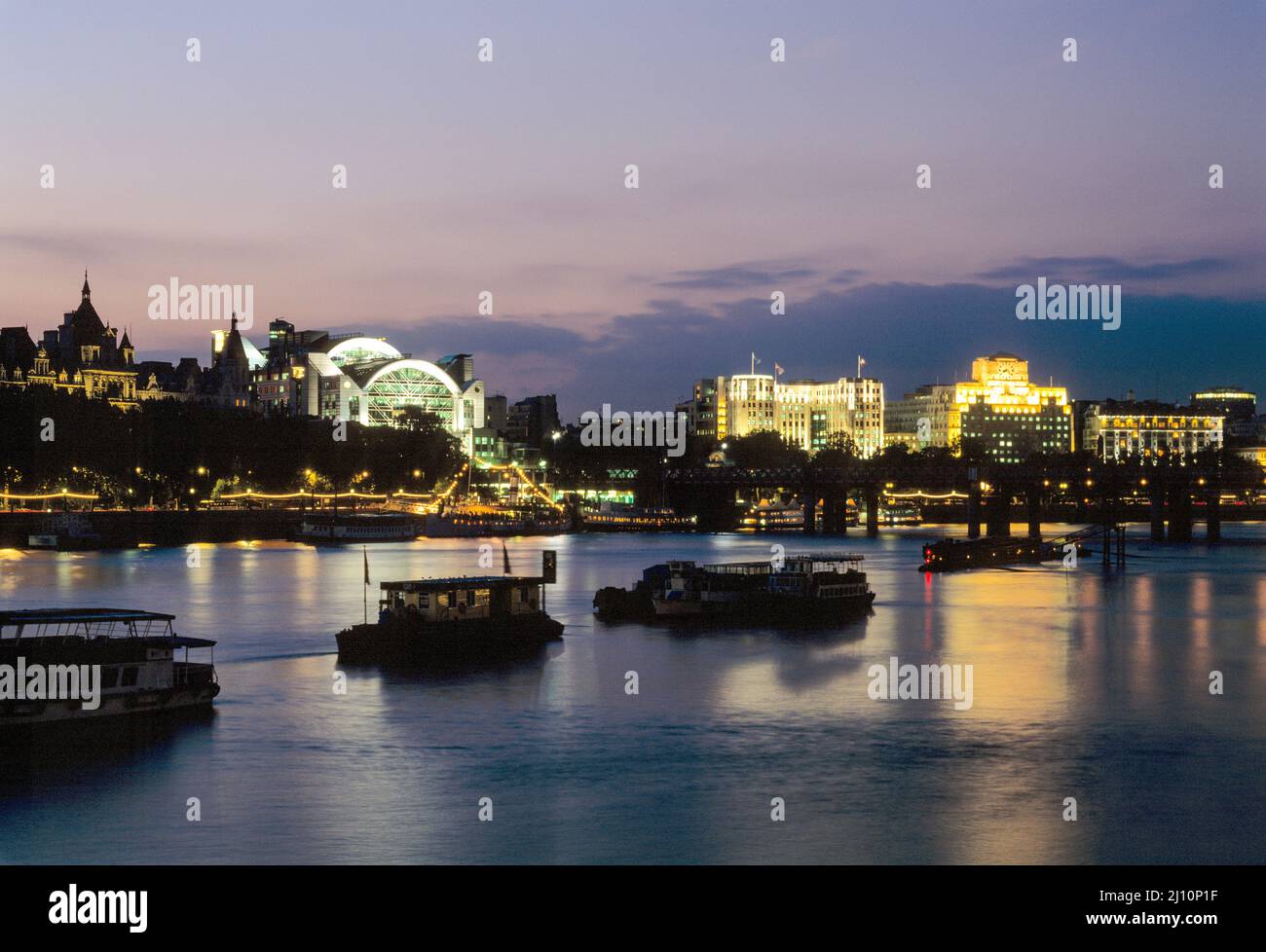 London, Victoria Embankment Stock Photo - Alamy